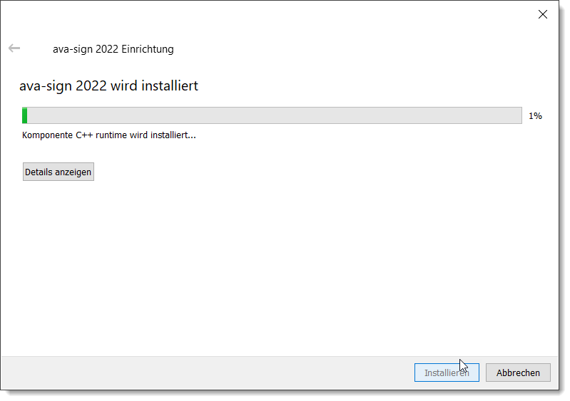 Bieterclient ava-sign 2022 V2.2.0